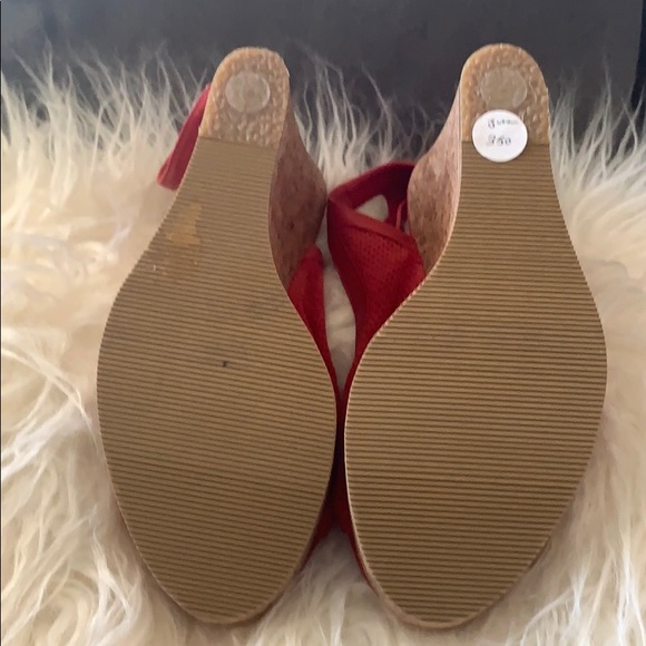 Shoes | Suede Wedge Ankle Sandals 4 Inch Heel | Poshmark